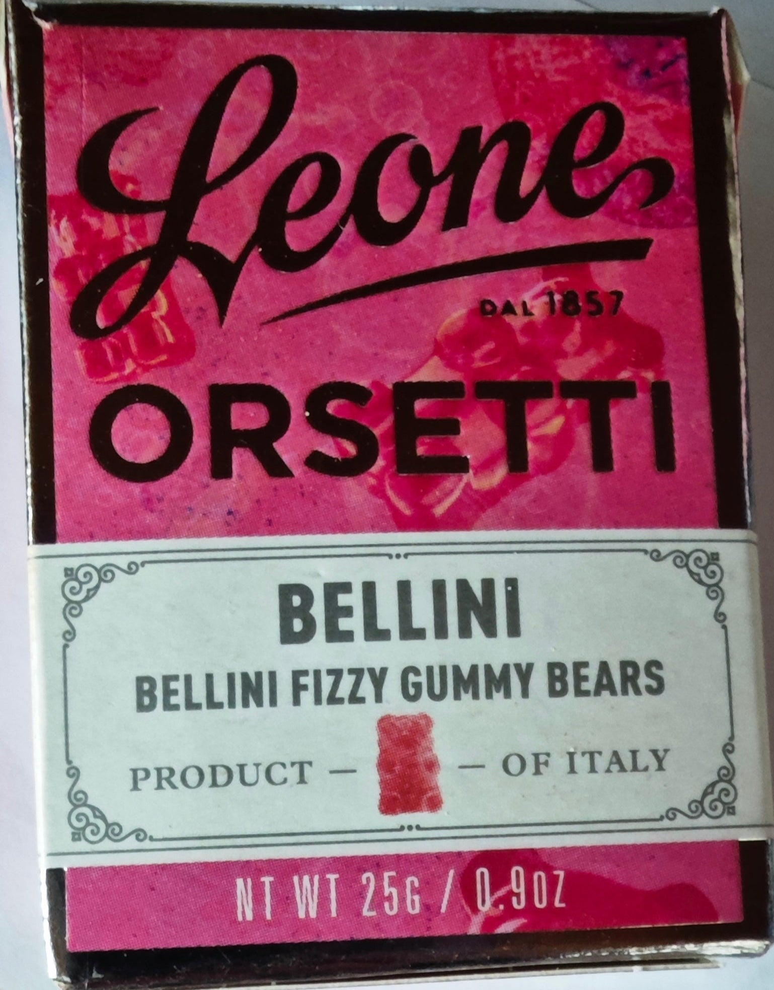 Leone Bellini Fizzy Gummy Bears Bonbons , 25 gr. Päckchen – British ...